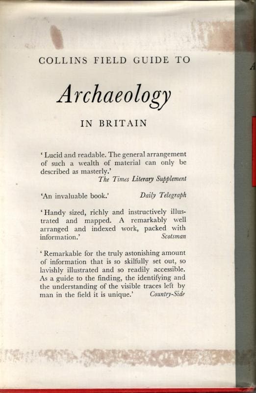 Collins Field Guide to Archaeology : Eric Stuart Wood – High Street ...